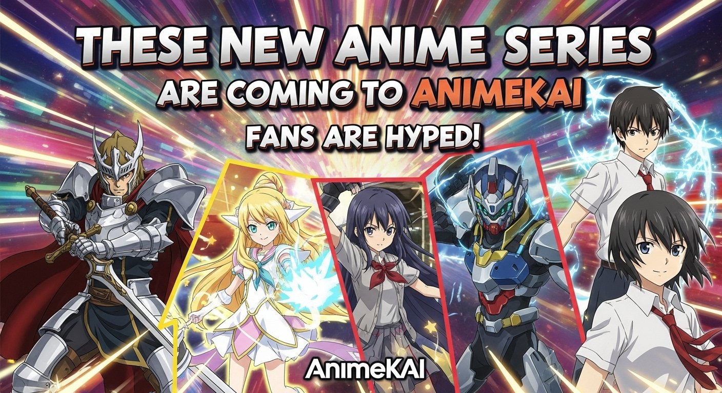 🎉 These New Anime Series Are Coming to AnimeKAI — Fans Are Hyped! 😍 ...